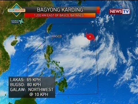 BP: Weather update as of 4:11 p.m. (August 9, 2018)