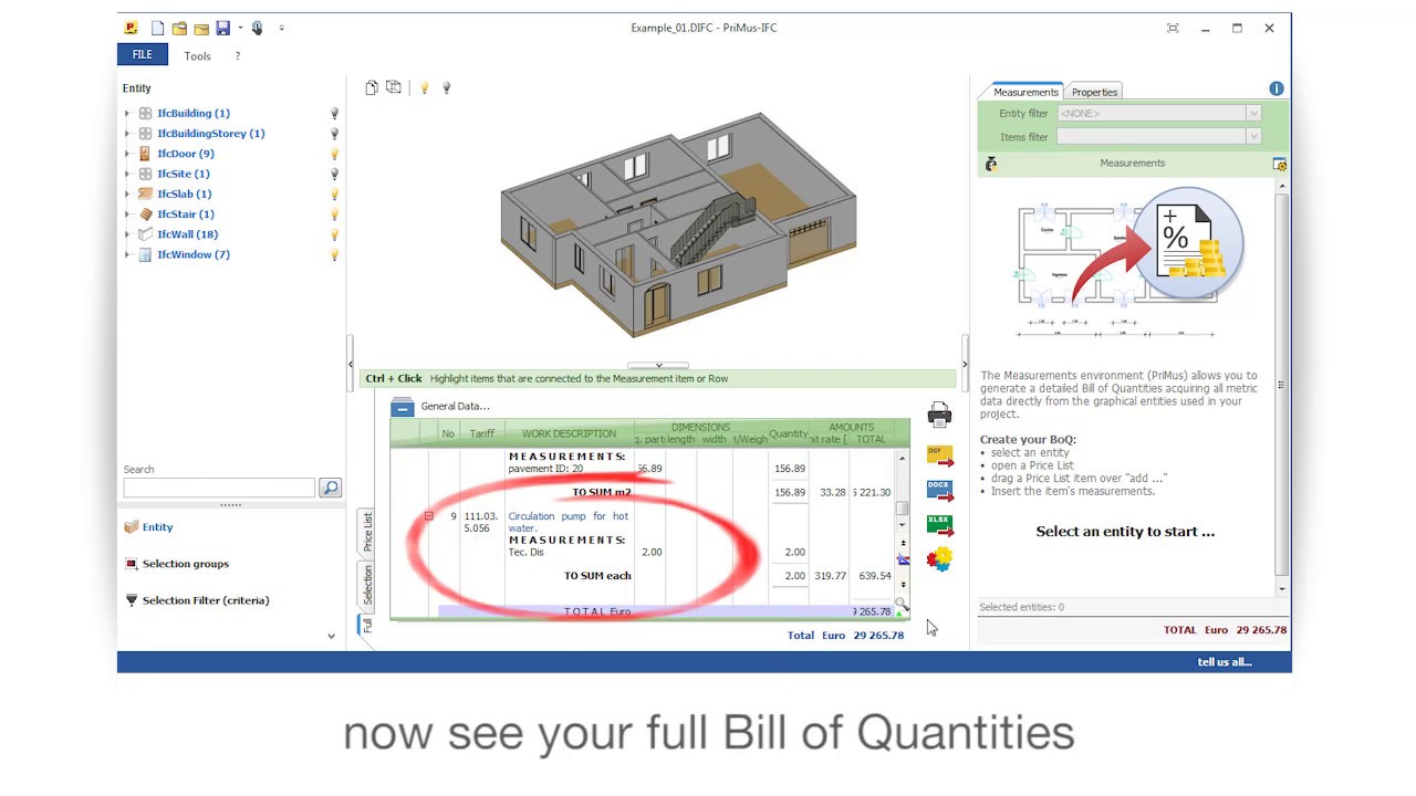 PriMus IFC Tutorial - PriMus integration - ACCA software - YouTube