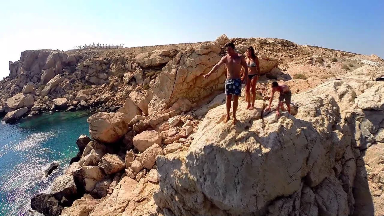 Ios, Greece Adventures: 'Hidden' Cliffs. DJI Phantom 2 + GoPro 3+ Black ...