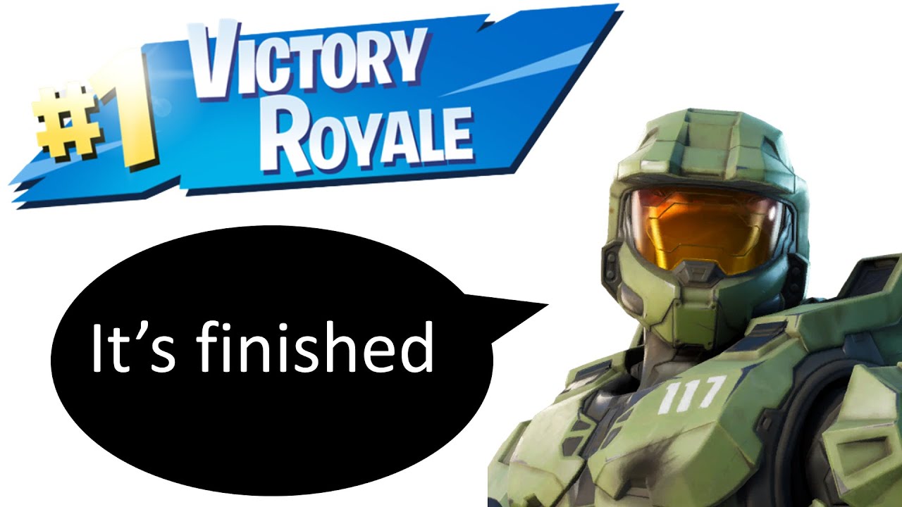 Fortnite - Master Chief takes the win V3 - YouTube