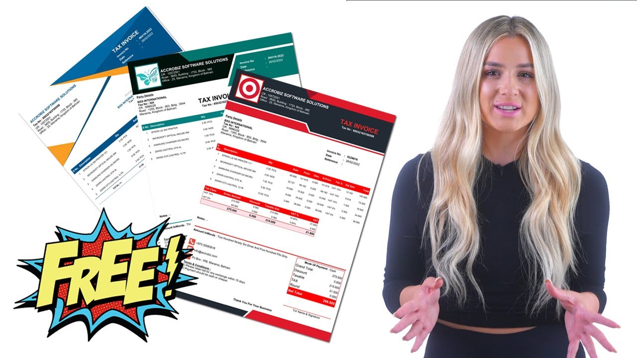 Free Billing Software | For Life Time | Zero Payments | AccroBIZ ERP ...