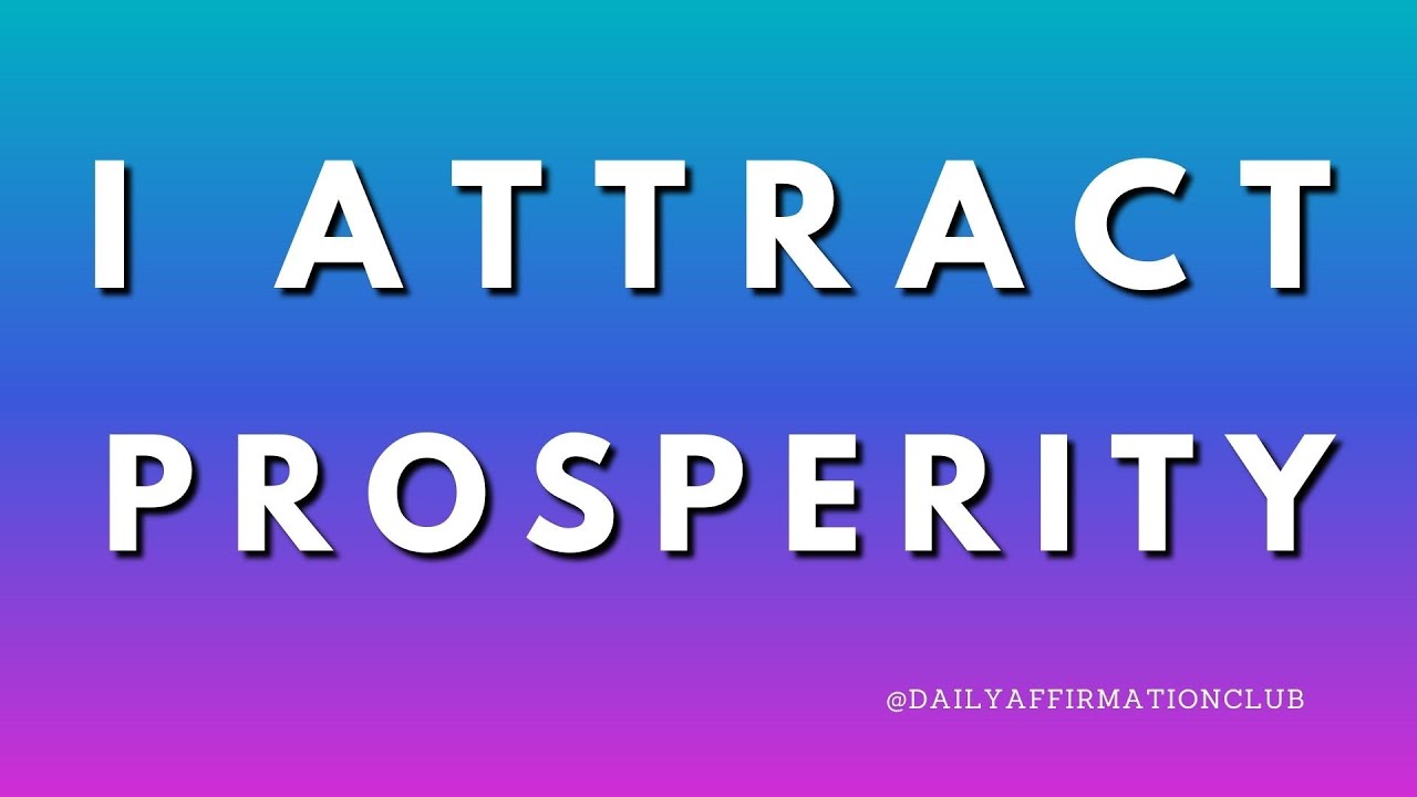 I AM Open to Receiving Infinite Prosperity: Affirmations for Wealth 10 ...