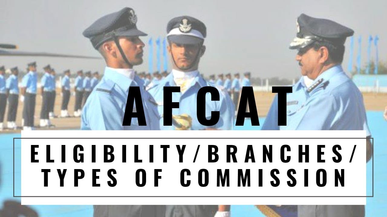 What is AFCAT?Branches/Eligibility/Type of Commission| AFCAT क्या है ...