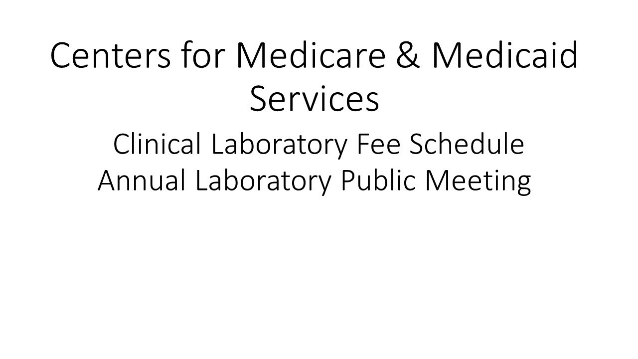 2017 Aug 1st, Clinical Lab Fee Schedule Annual Laboratory Public ...