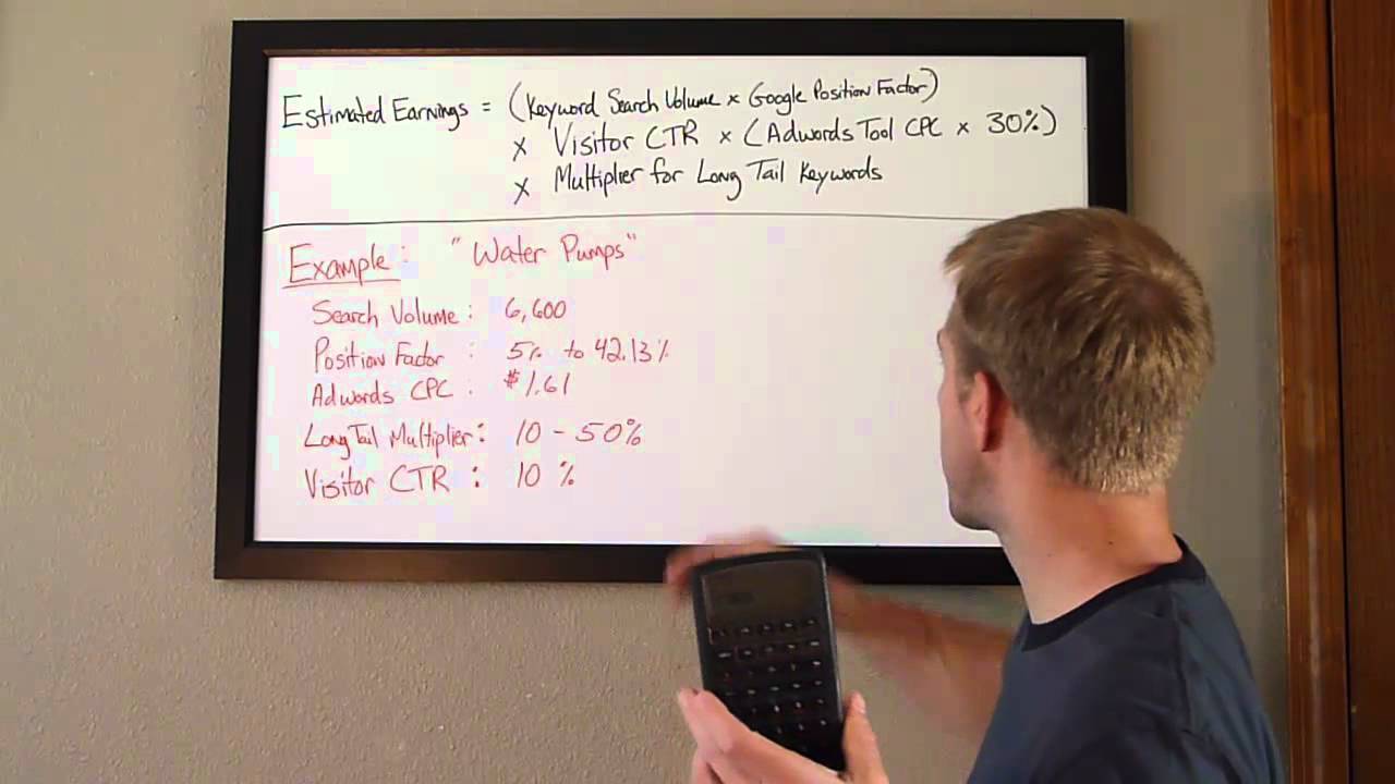 How To Calculate Projected Niche Website Earnings YouTube How To Calculate Projected Niche Website Earnings YouTube