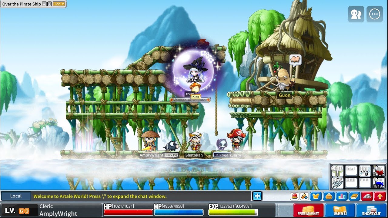 Maintenance over time to Finish Priest Leveling | Artale | Old School ...