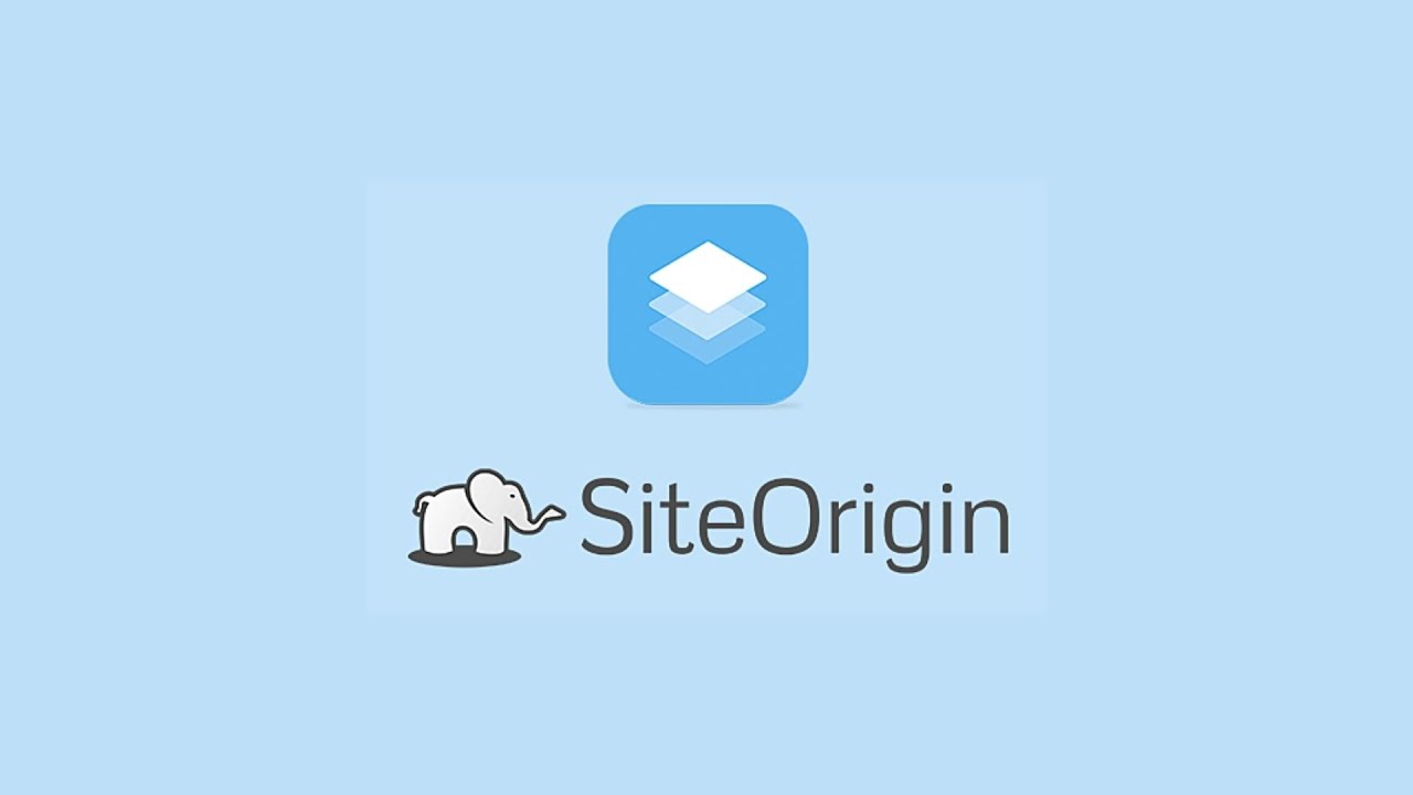 SiteOrigin Page Builder | Get Started With Free WordPress Themes & Plugins - YouTube