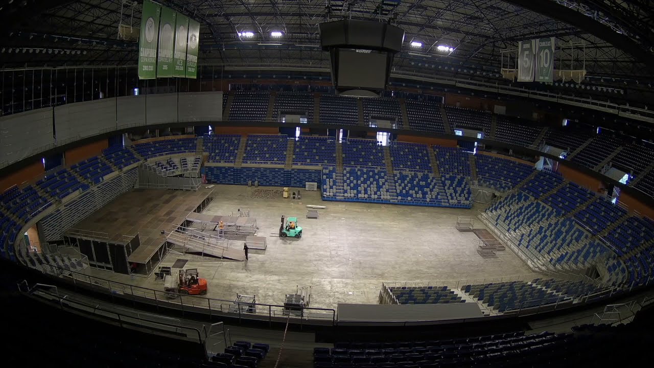Time Lapse del concierto de Dani Martín en el Palacio de Deportes "José ...