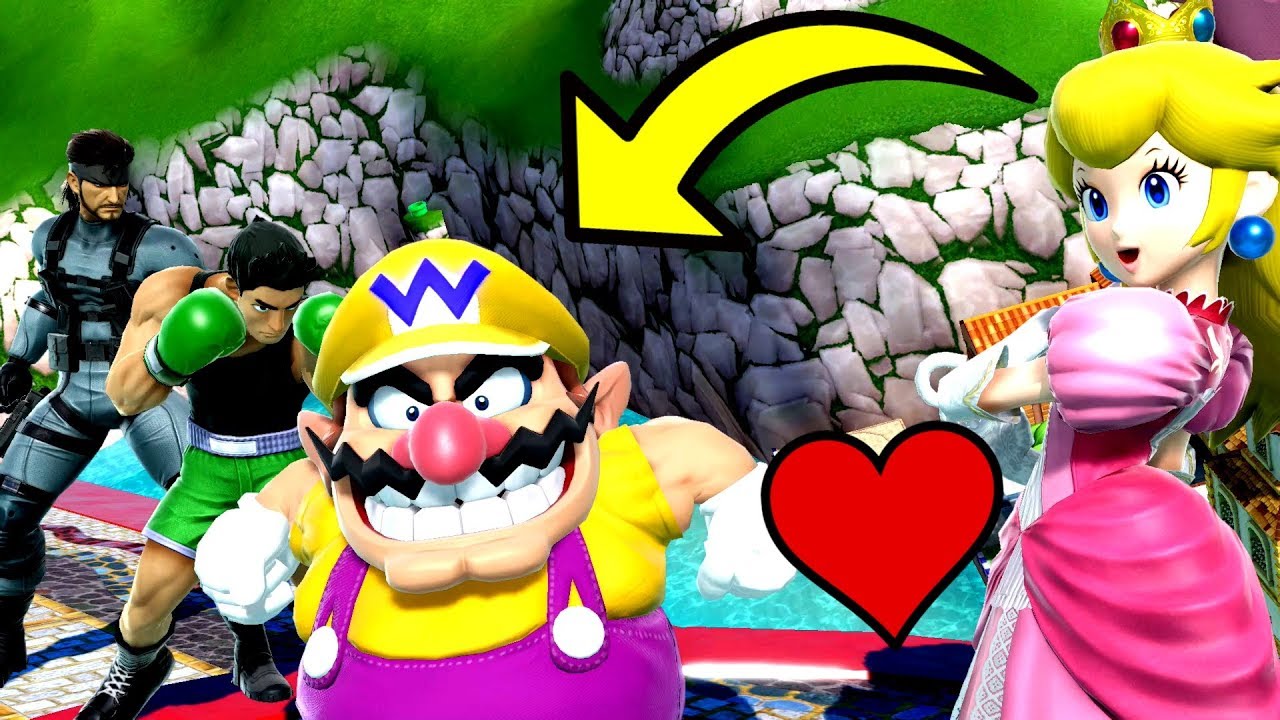 Princess Peach Finds True Love! - Super Smash Bros Ultimate Movie - YouTube