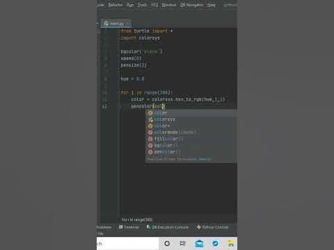 python Turtle 🐢 || Graphic Design || #python #turtle #pythonturtle #design #shortvideo # ...