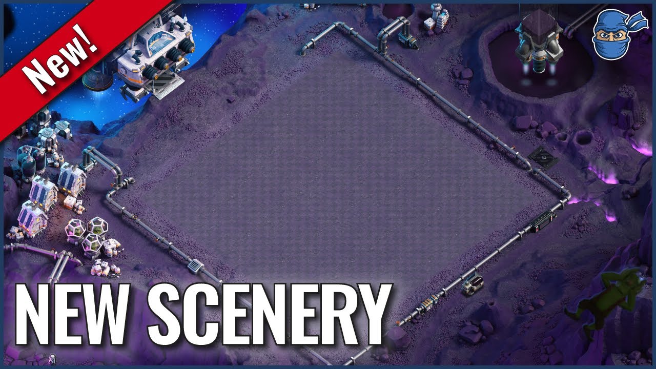 New Space Scenery Review | Clash of Clans - YouTube