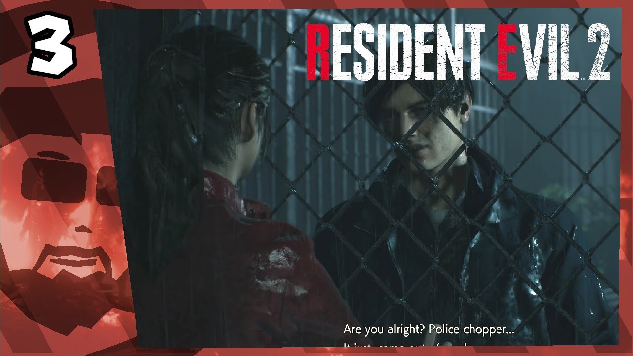 Meeting up with our buddy, Leon! | Resident Evil 2 | BigVlad Plays ...