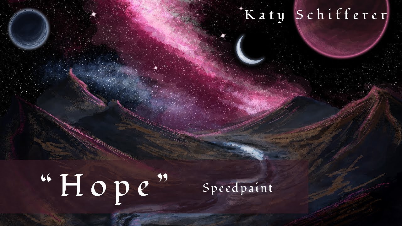 "Hope" Drawing Process (#Photoshop #Speedpaint) - YouTube