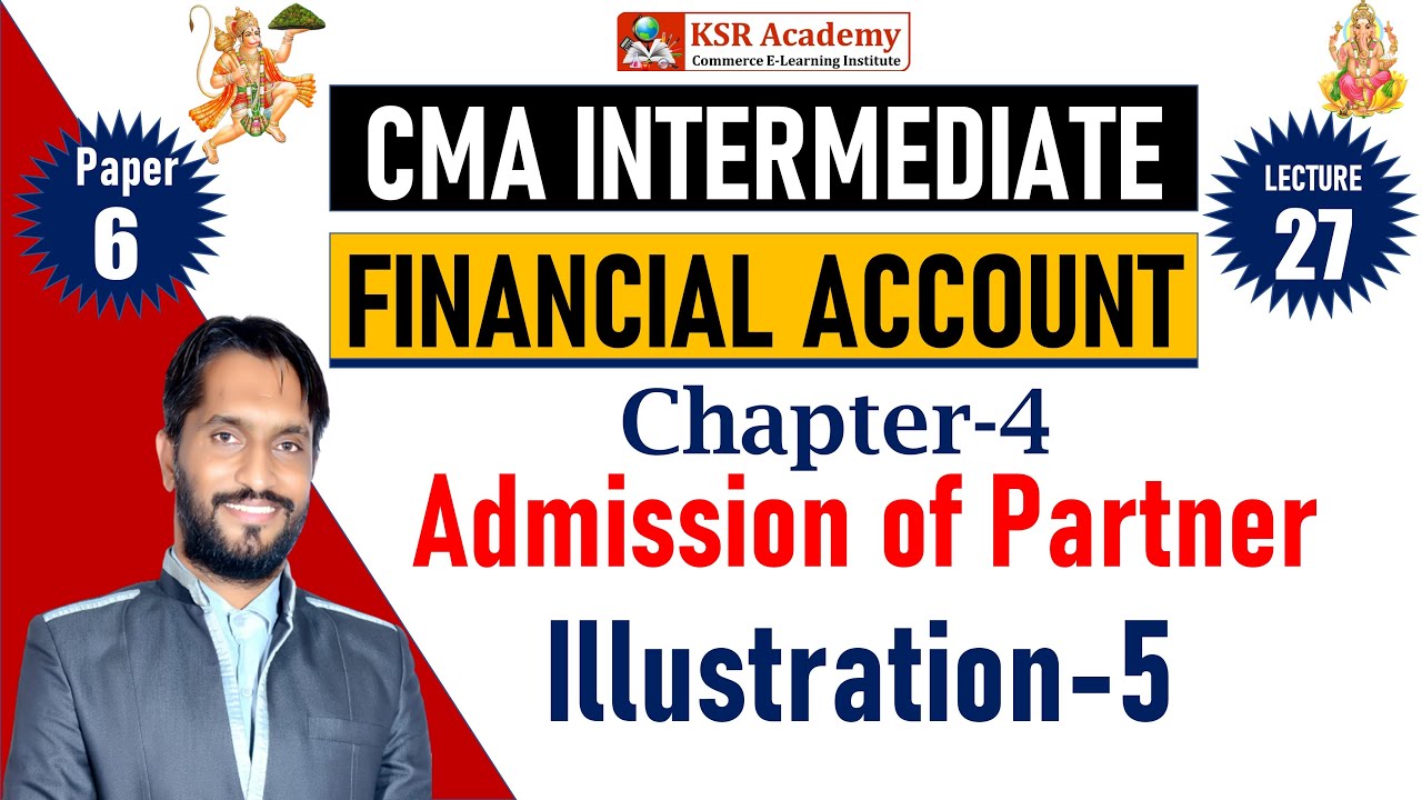 CMA Financial Account Full Course | CMA Inter Partnership Account ...