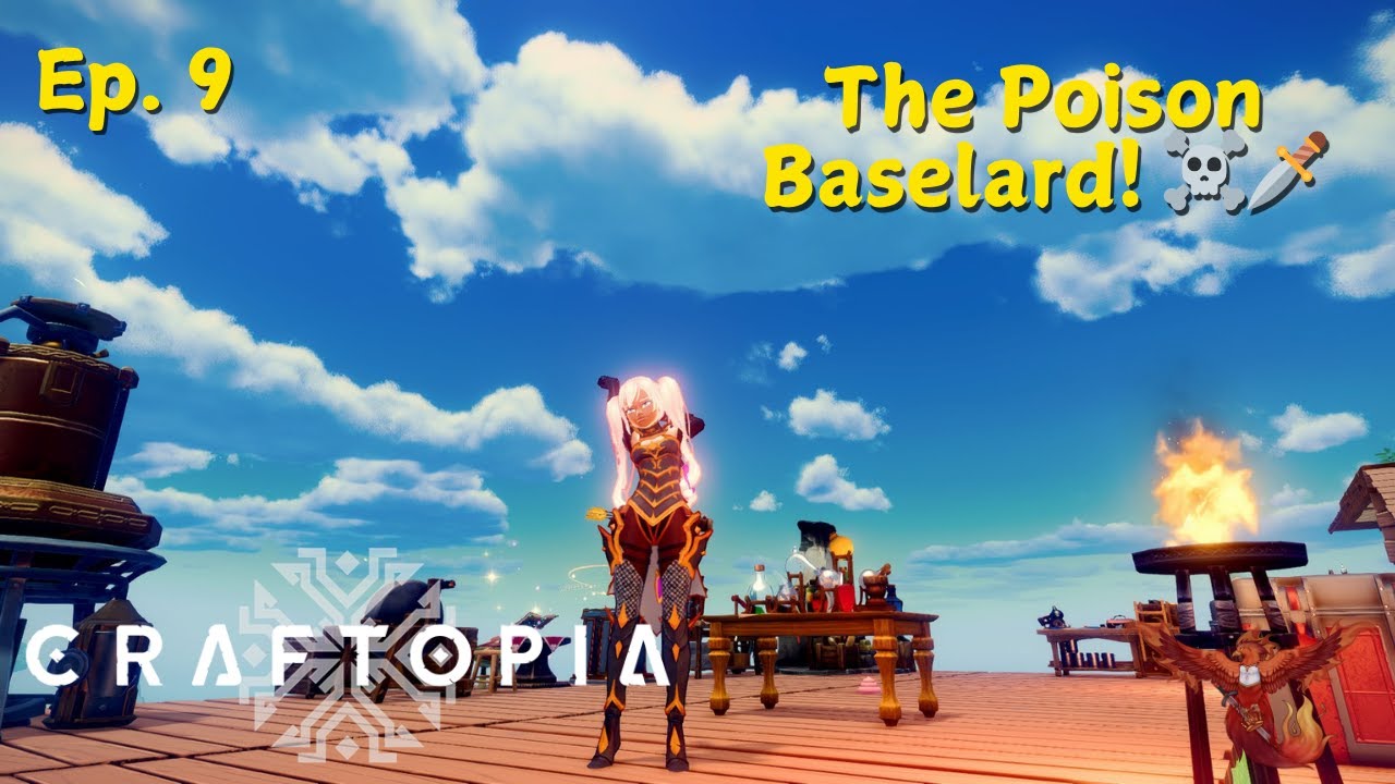 Craftopia Ep.9 ⚒️ Infinite Iron, Poisonous Swords & Gold Mining Madness ...