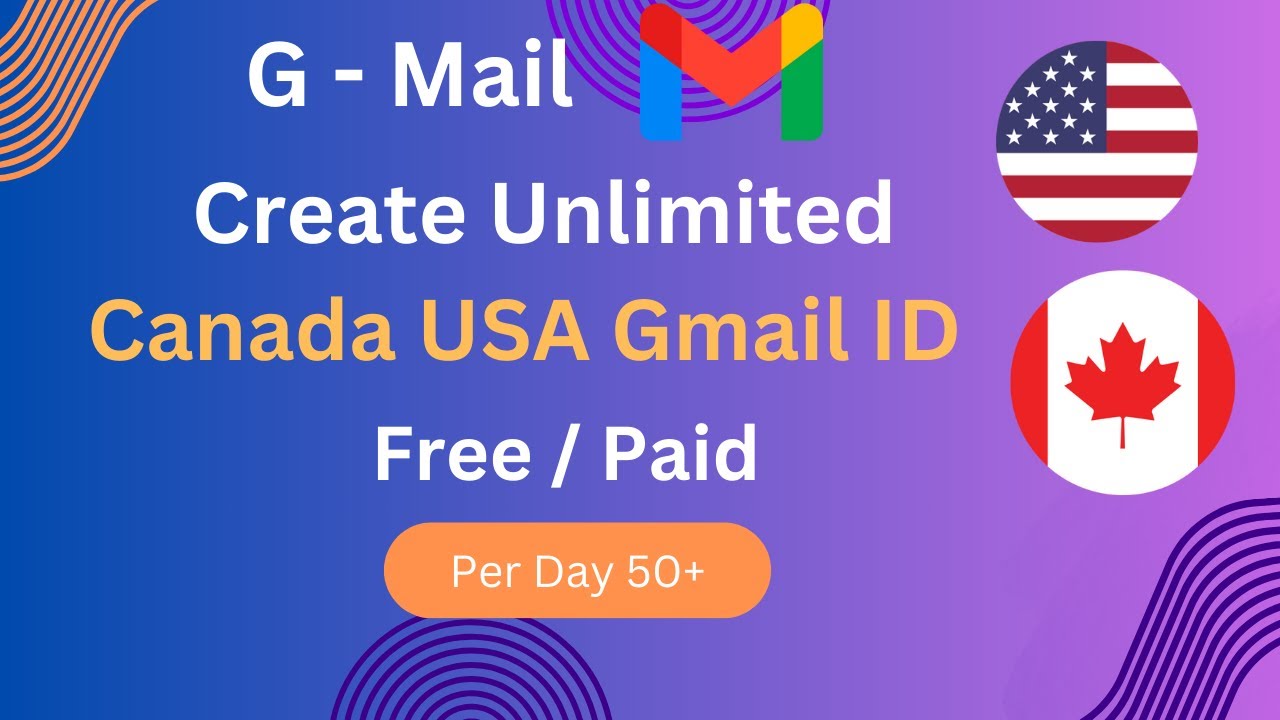 how to create Canada gmail account other country | usa Gmail account ...