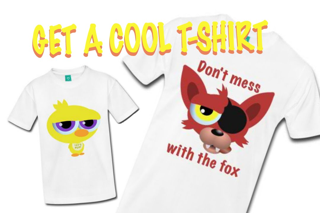 Funny and cute FNaF T-shirts - Jonu Films - YouTube