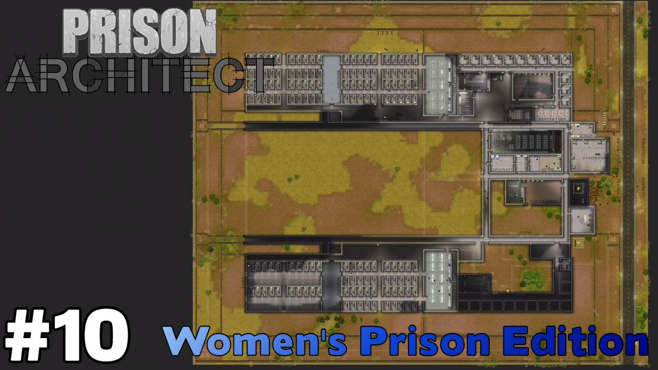 Southern Prison Wing Expansion 2 - Prison Architect [Women's Prison ...