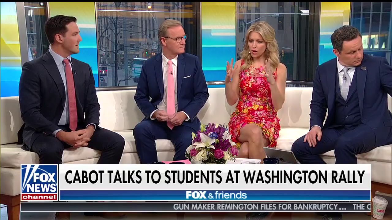 Cabot Phillips Discusses March For Our Lives On Fox News - YouTube