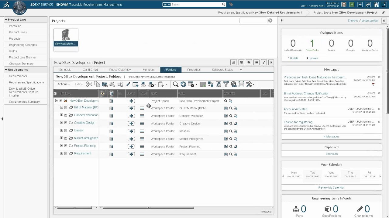 ENOVIA 2015x Requirements Management - YouTube