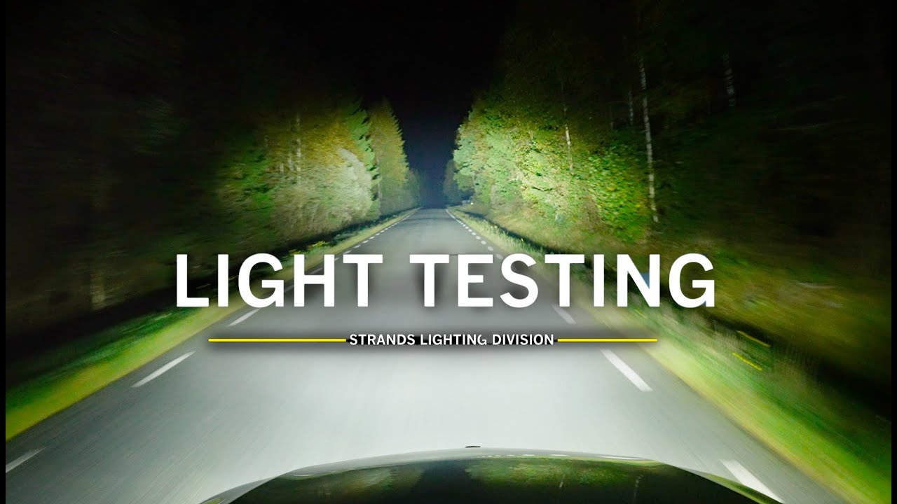 LIGHT TESTING - FIREFLY LED BAR 20" - STRANDS LIGHTING DIVISION - YouTube