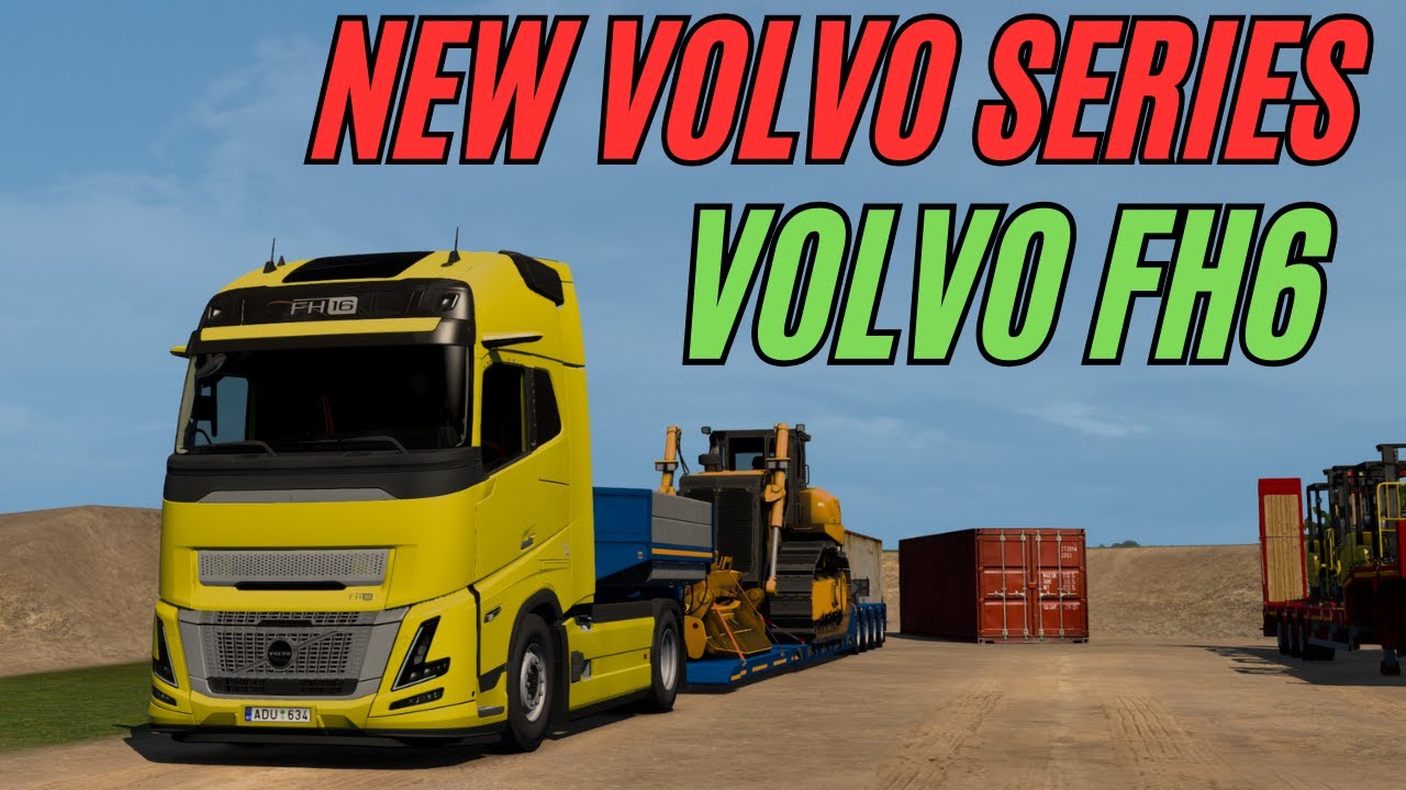 Discovering the New Volvo FH6 in | Test Drive + Gameplay | ETS2 v1.53 ...