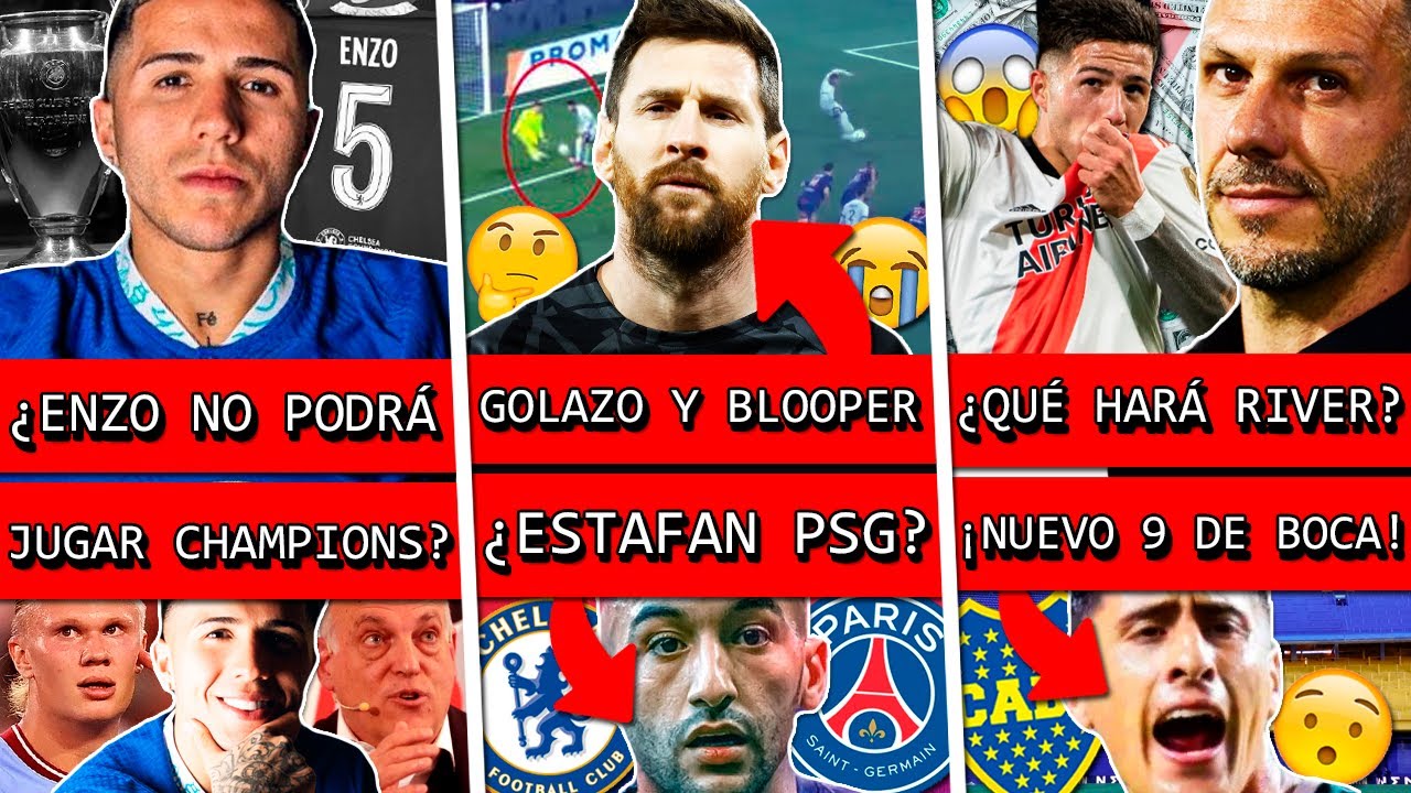 ENZO FERNANDEZ generó estos PROBLEMAS en CHELSEA+ GOLAZO de MESSI y ...