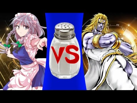Sakuya Izayoi VS DIO Over Heaven | SALT RAMPAGE! - YouTube