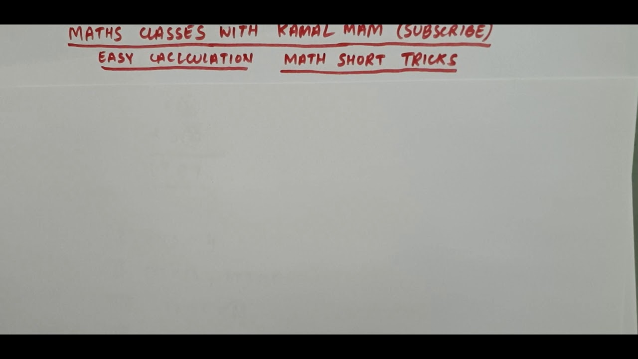 Easy multiplication without calculator, Maths short tricks #shorts ...