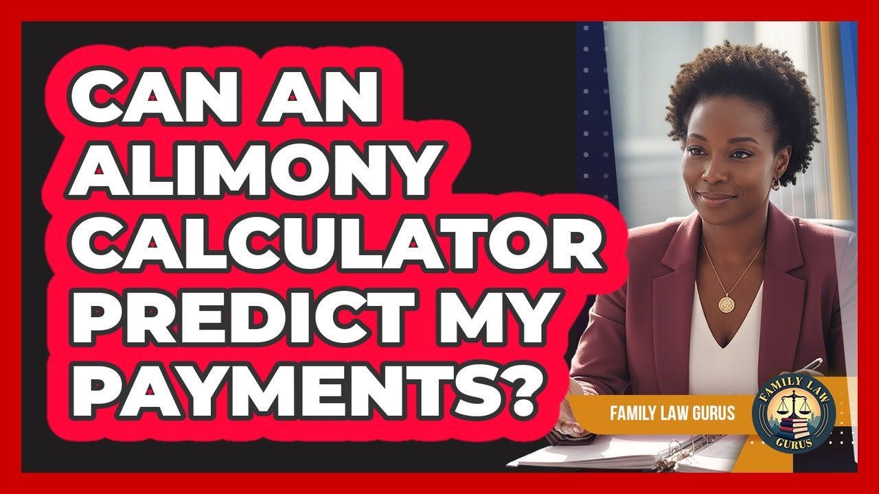 Can An Alimony Calculator Predict My Payments? - YouTube