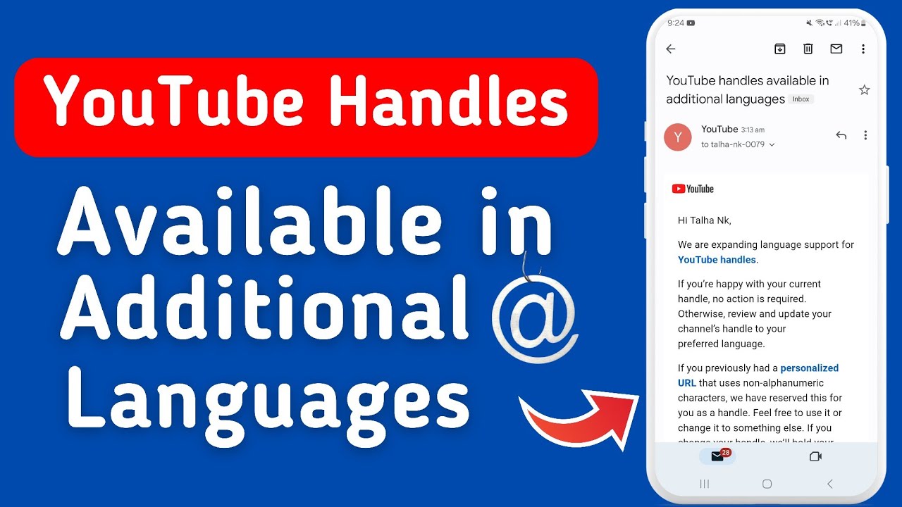 Youtube Handles Available In Additional Languages | Expanding Language ...
