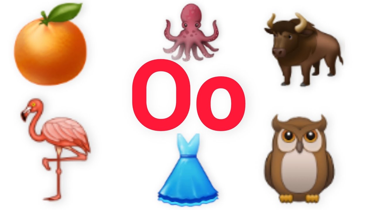 Letter O| Letter O Words With Pictures | English Alphabets English ...