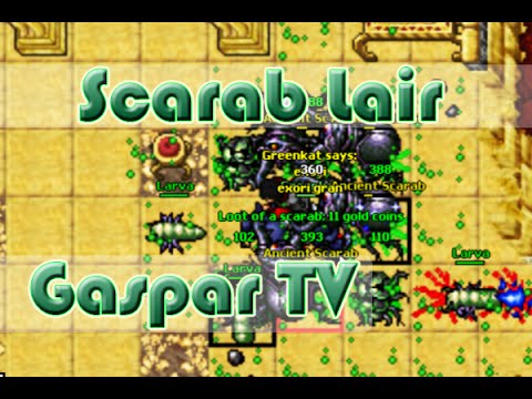[TIBIA] SCARAB LAIR KHA’ZEEL KNIGHT - #56 - YouTube