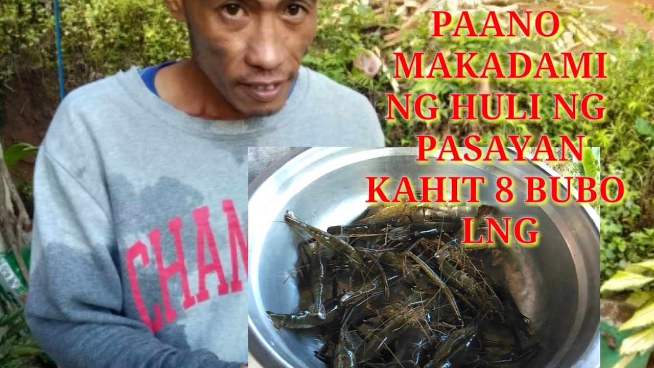 Huling Pasayan Gamit Sa 8 Bubu Lng Ganto Kadami||Hipon|| JO FISHING ...
