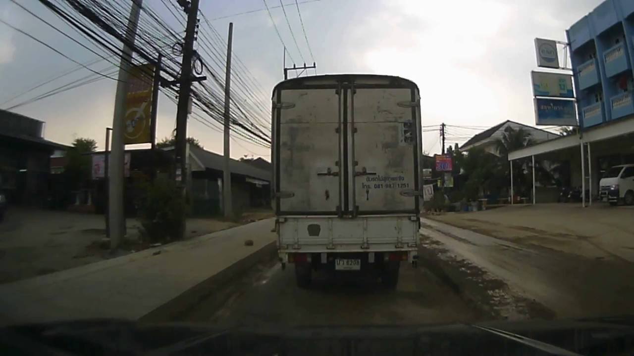 ภาพวีดีโอจากกล้องติดรถยนต์ GS9000L - YouTube