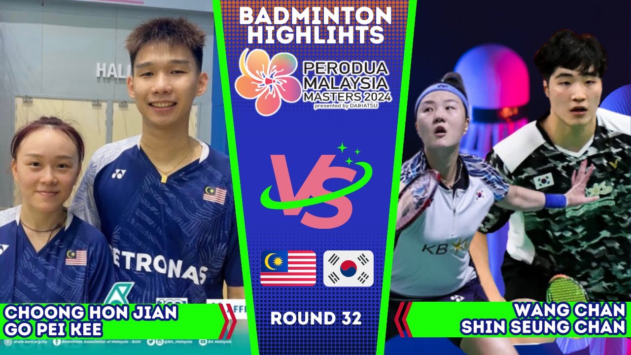 Choong / Go (MAS) vs Wang / Shin (KOR) | Malaysia Masters 2024 ...