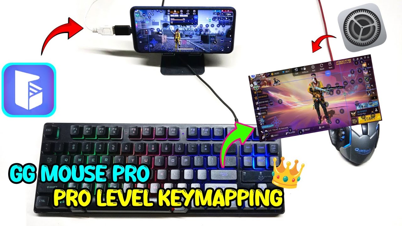2024 Pro Level Key Mapping GG Mouse Pro || How To Key Mapping GG Mouse ...