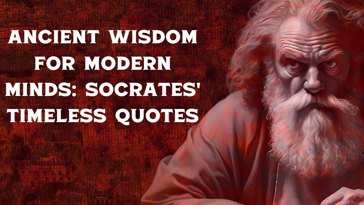 Socrates' Top Quotes for Self-Reflection and Growth! - YouTube