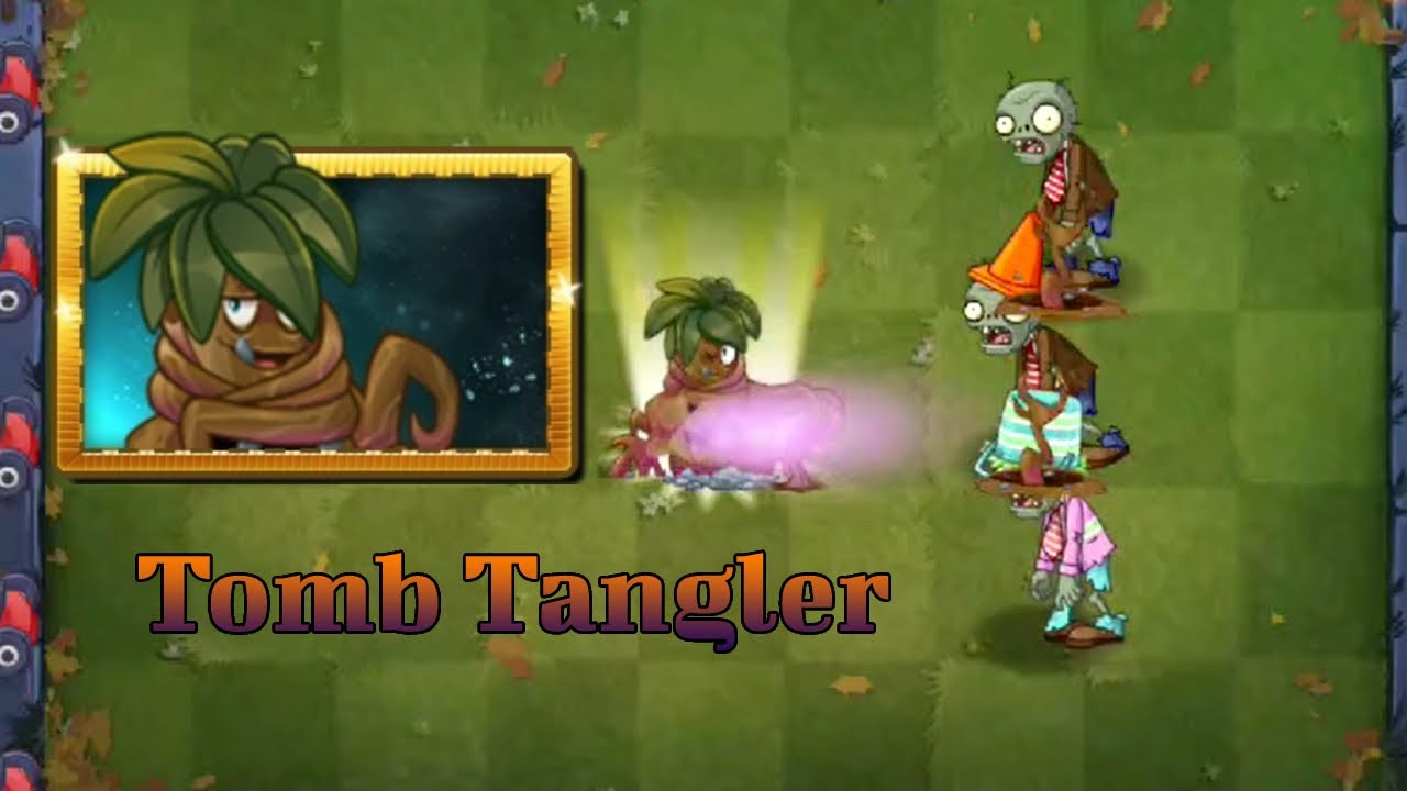 New Plant UPDATED Tomb Tangler! Plants vs. Zombies 2 Official Gameplay ...