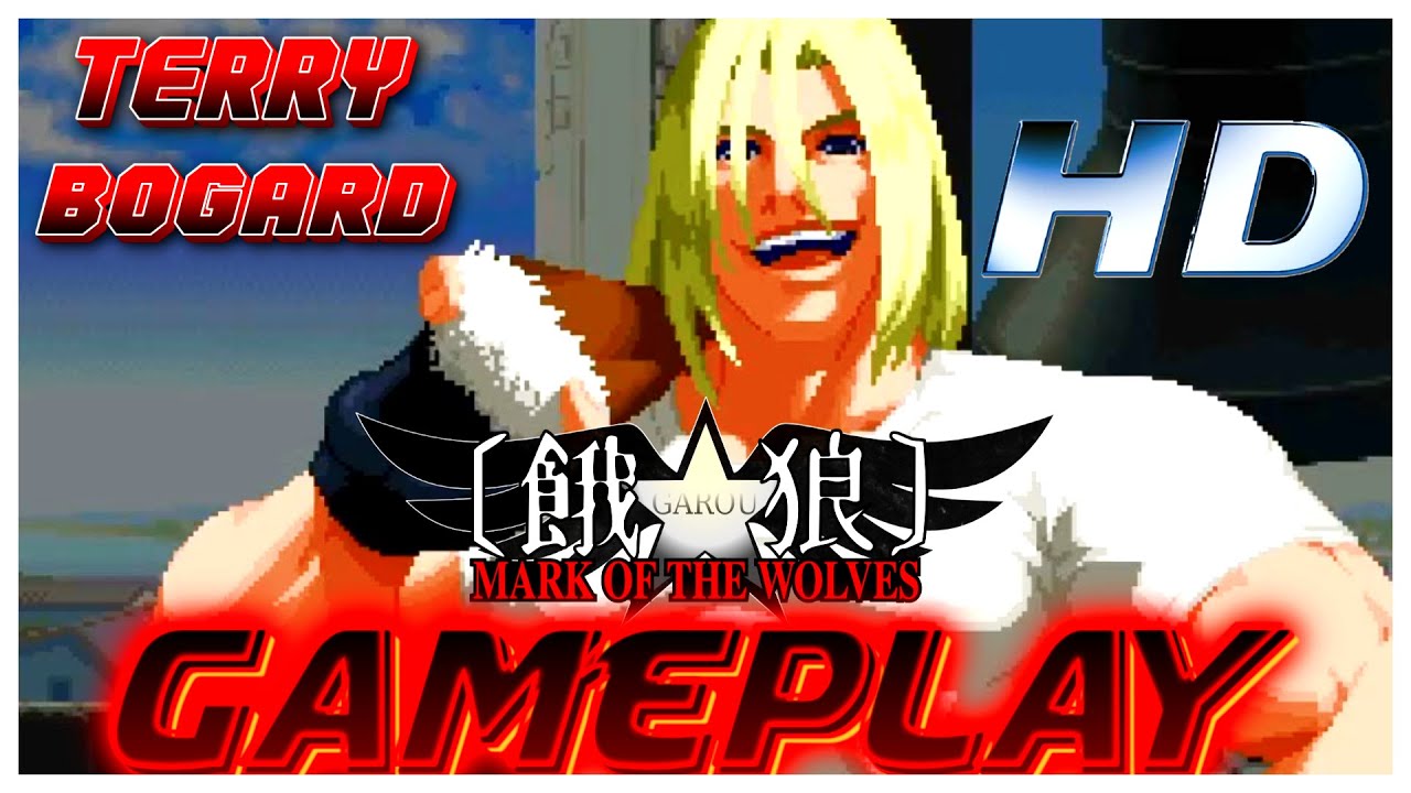Gameplay de Garou: Mark of the Wolves con Terry Bogard en la versión de ...