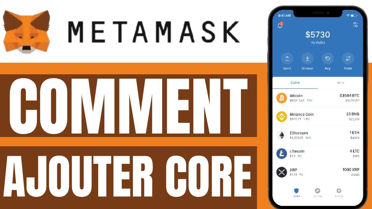 Comment Ajouter Core Sur MetaMask( En 2025) Tres Facile - YouTube