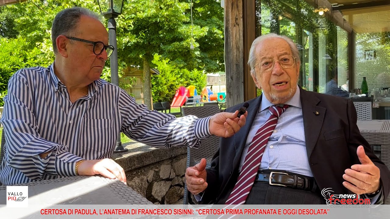 L’anatema di Francesco Sisinni: “Certosa di Padula prima profanata e ...