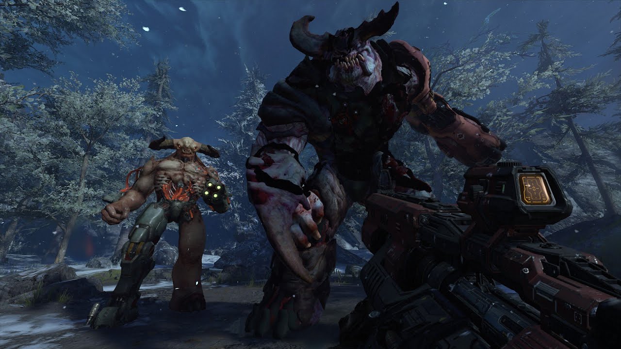 The 2016 Cyberdemon will be back in Doom Eternal - YouTube