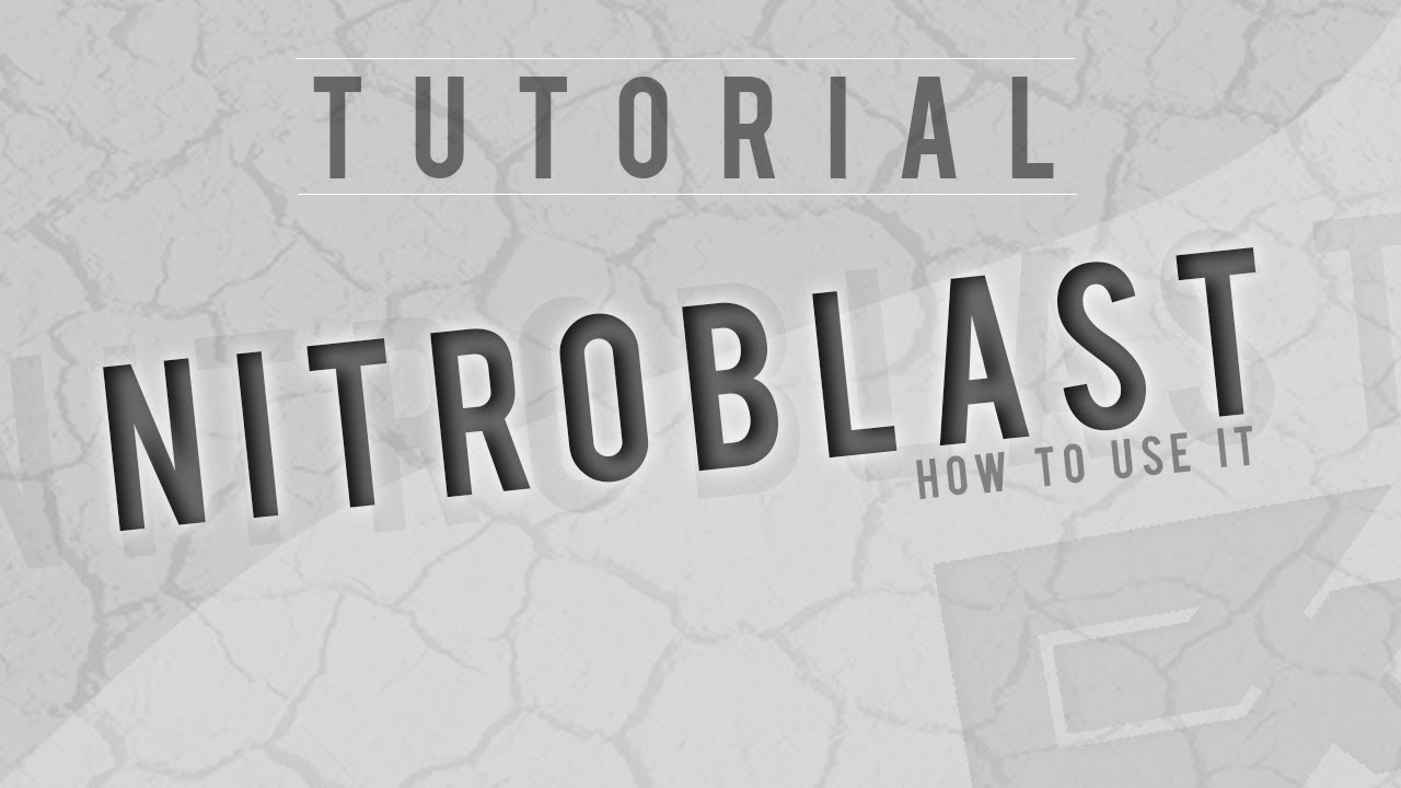 TUTORIAL | Nitroblast Cinema 4D | ImPixeLdesigns - YouTube