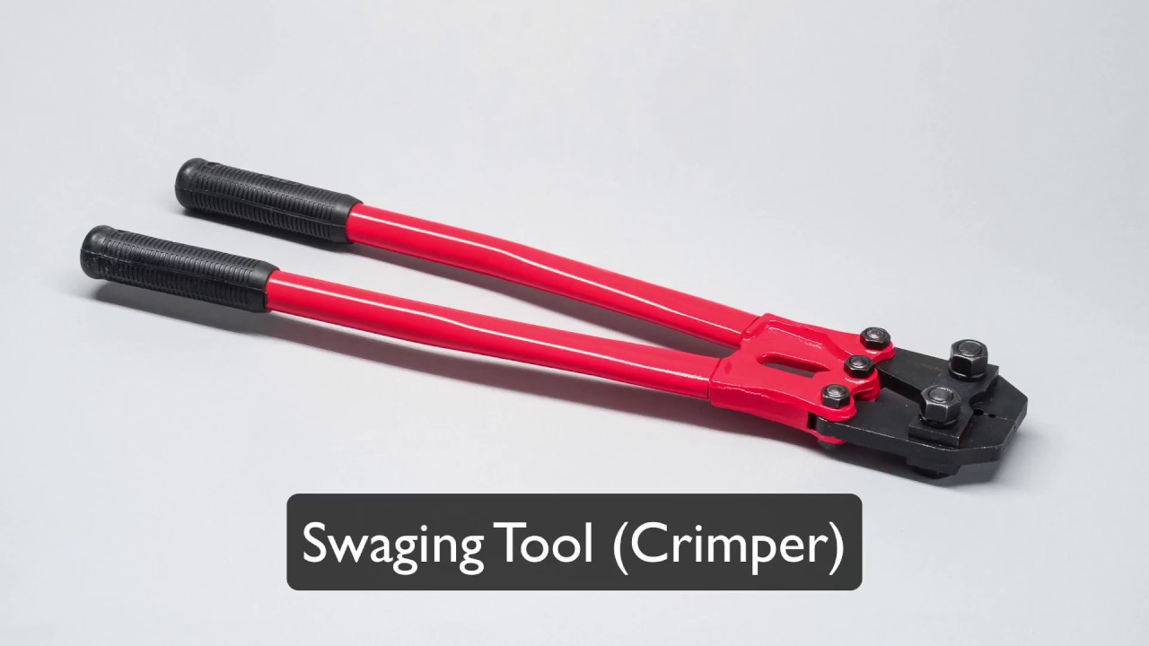 Cut and Swage with Threaded Terminal - YouTube