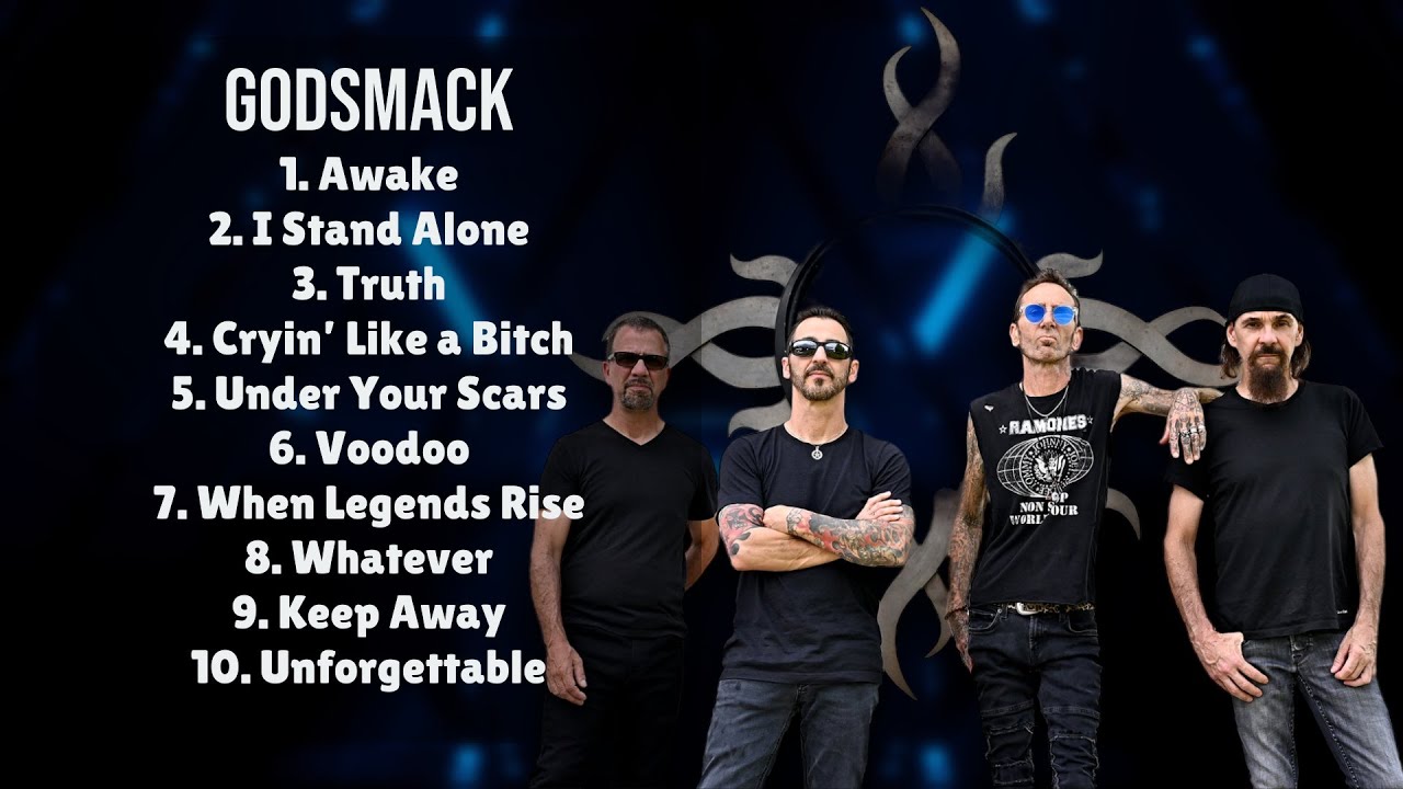 Godsmack-Year's unforgettable music anthology-Premier Songs Playlist ...