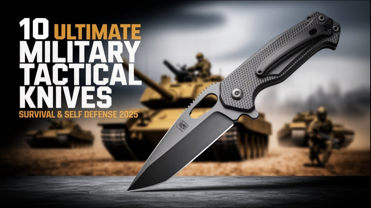 10 Ultimate Military Tactical Knives for Survival and Self Defense 2025 ...