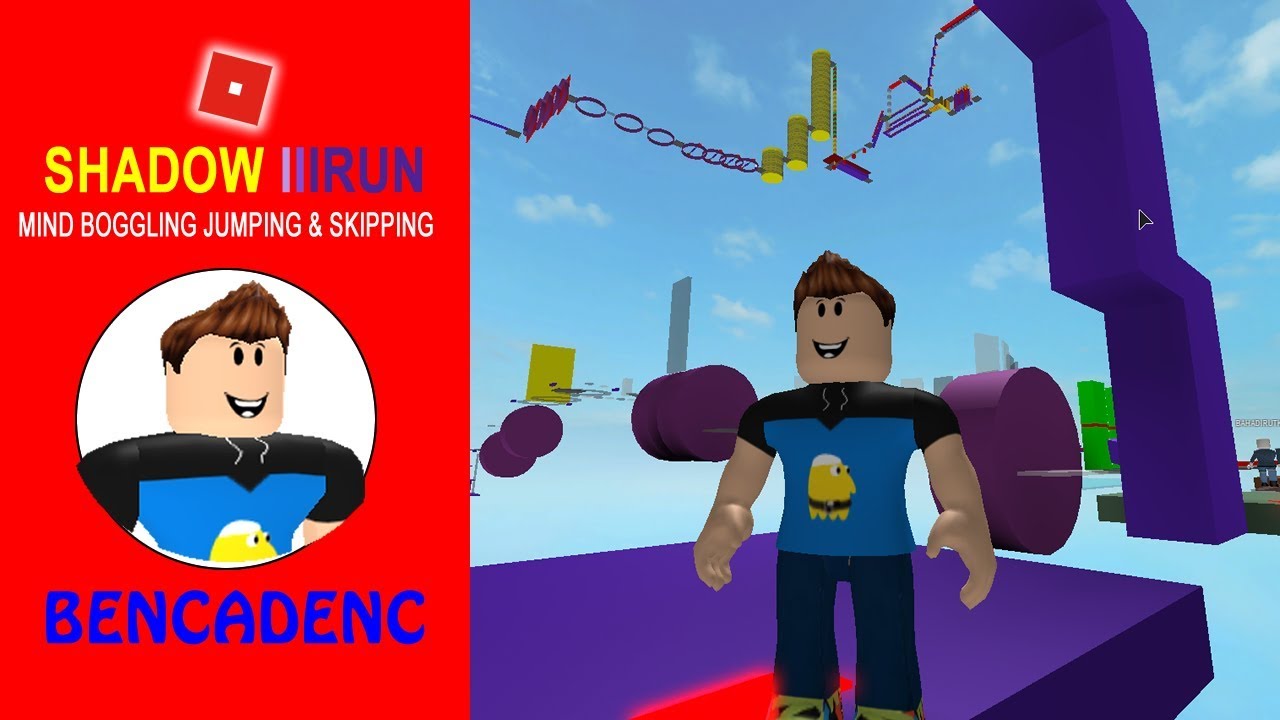 Roblox Shadow Run | Mind Boggling Jumping & Skipping | BENCADENC - YouTube
