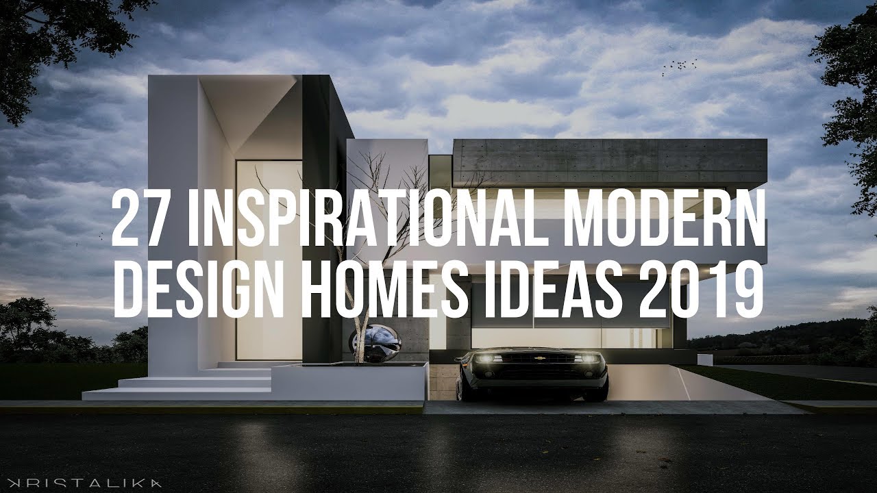🔴 27 Inspirational MODERN DESIGN HOMES Ideas 2019 - YouTube
