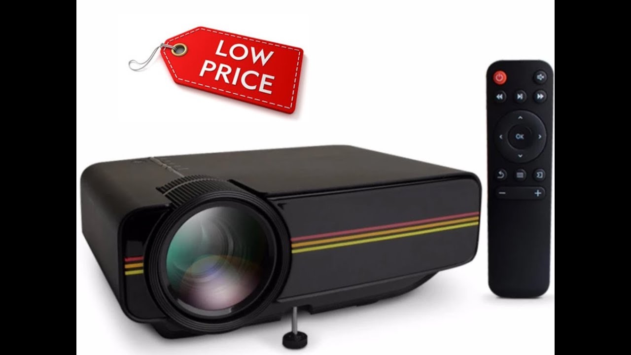 LAZADA YG400 Mini Projector - YouTube